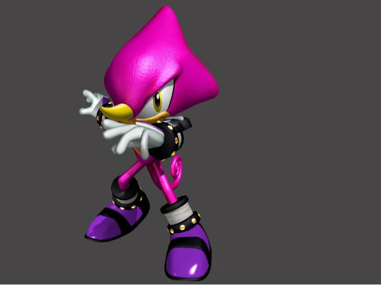 Espio the Chameleon – 3D Print Ready Figurine by azizcan8 MakerWorld ...