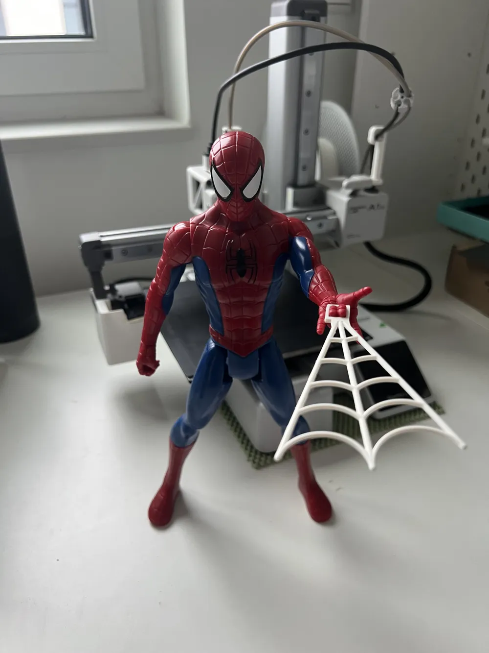 Web for Spiderman Action Figure - Free 3D Print Model - MakerWorld