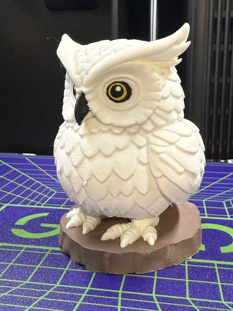 Hedwig the Owl Harry Potter figure - Free 3D Print Model - MakerWorld