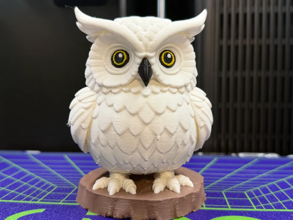 Hedwig the Owl Harry Potter figure - Free 3D Print Model - MakerWorld