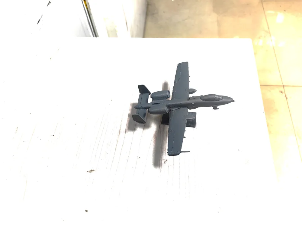 Fairchild A-10 Thunderbolt II Attack Aircraft, scale replica, with ...