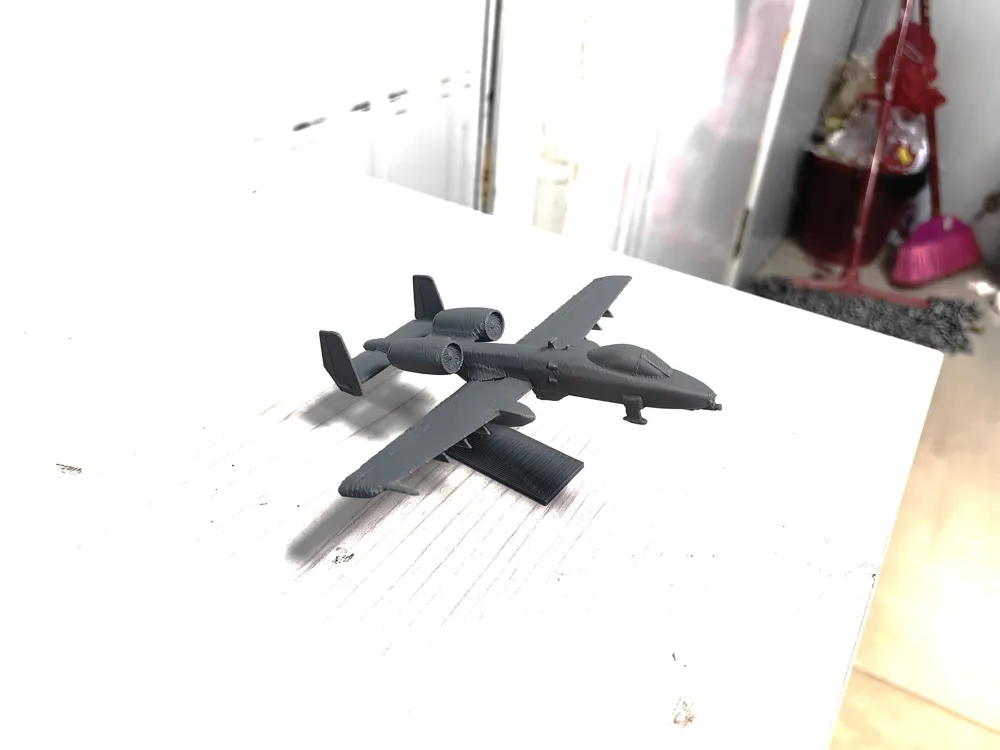 Fairchild A-10 Thunderbolt II Attack Aircraft, scale replica, with ...