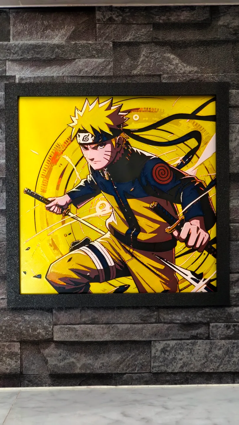 Hueforge Naruto by StefBull85 - MakerWorld
