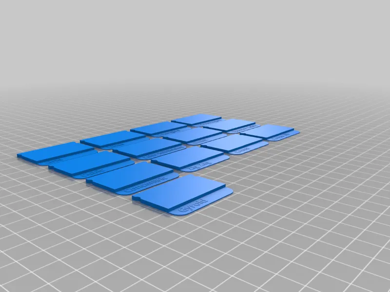 Cura Infill Samples (Works for Bambu Studio) by SimplyRobots - MakerWorld