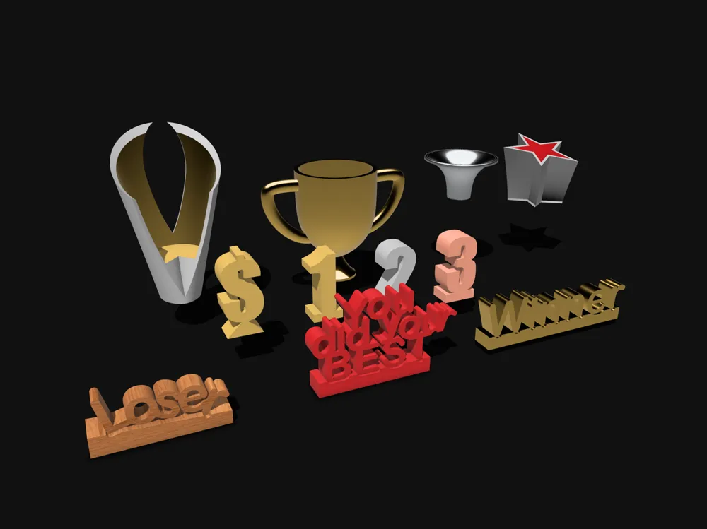 Build-a-Trophy by DCprint - MakerWorld