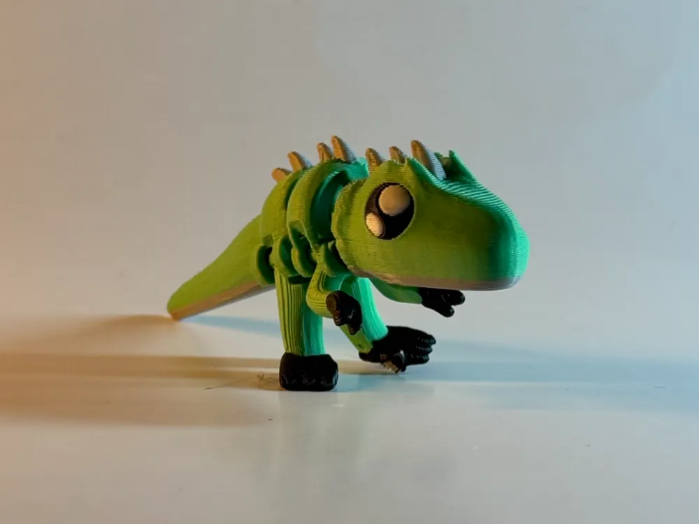 Articulated Cute Allosaurus by Waffly3D - MakerWorld
