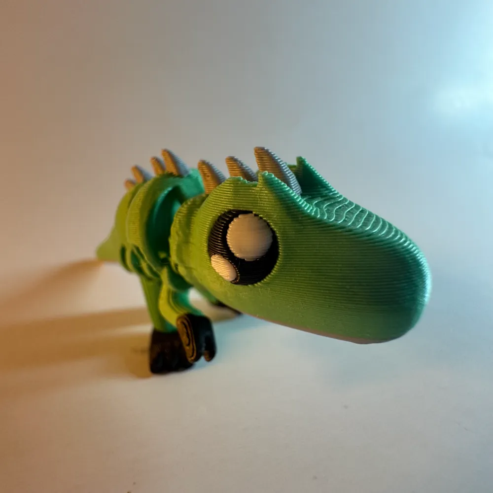 Articulated Cute Allosaurus by Waffly3D - MakerWorld