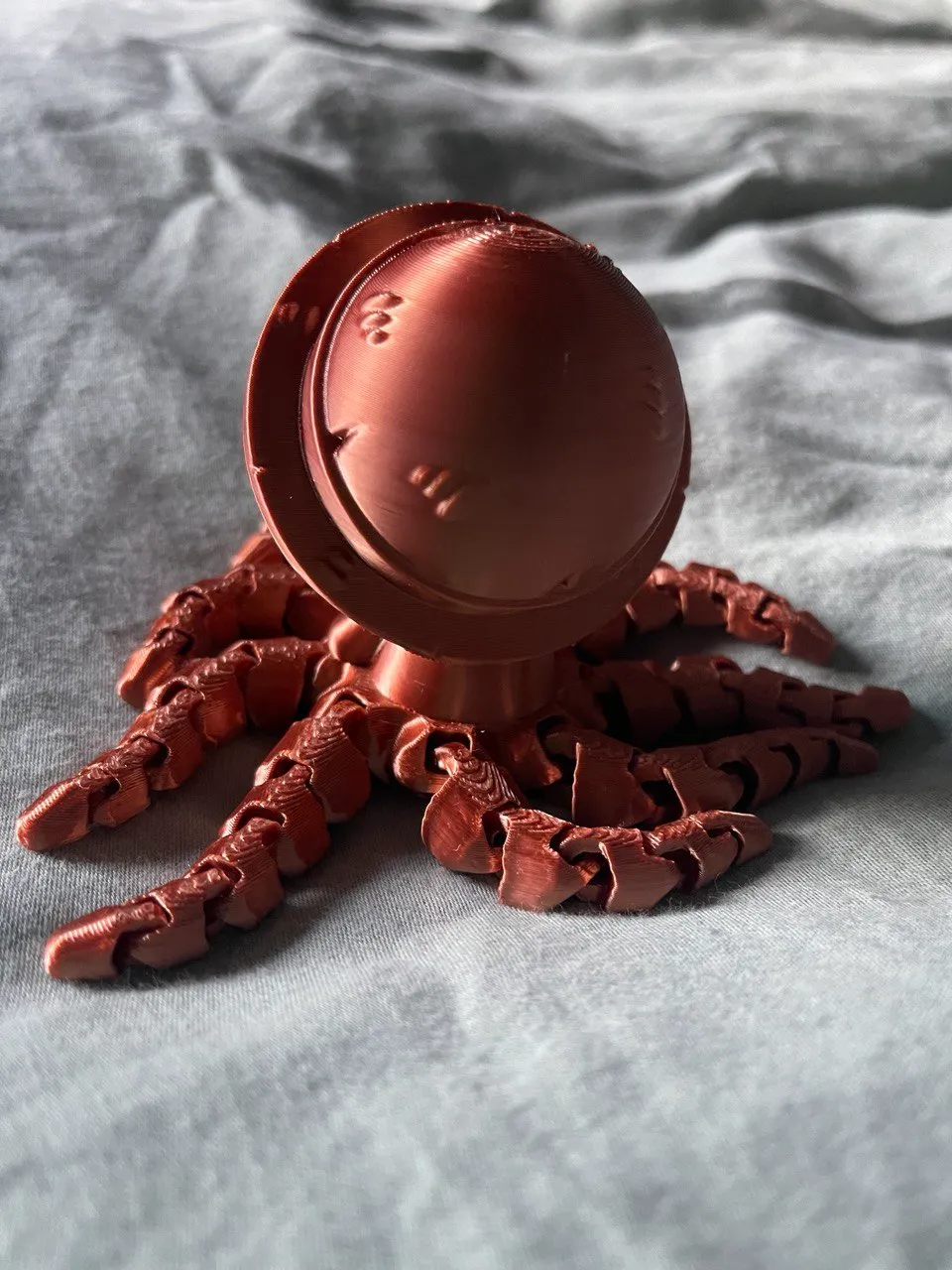 Luffy Chibi Flexi Octopus - Free 3D Print Model - MakerWorld