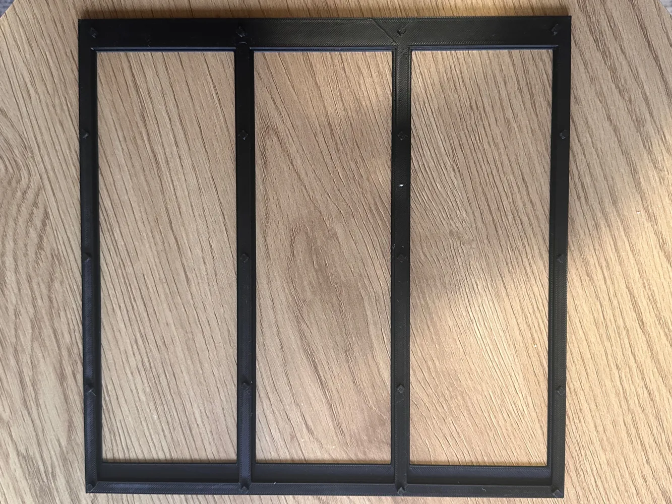 Frame for large bookmarks sized 68.6mm x 205.8mm by Orru Designs ...