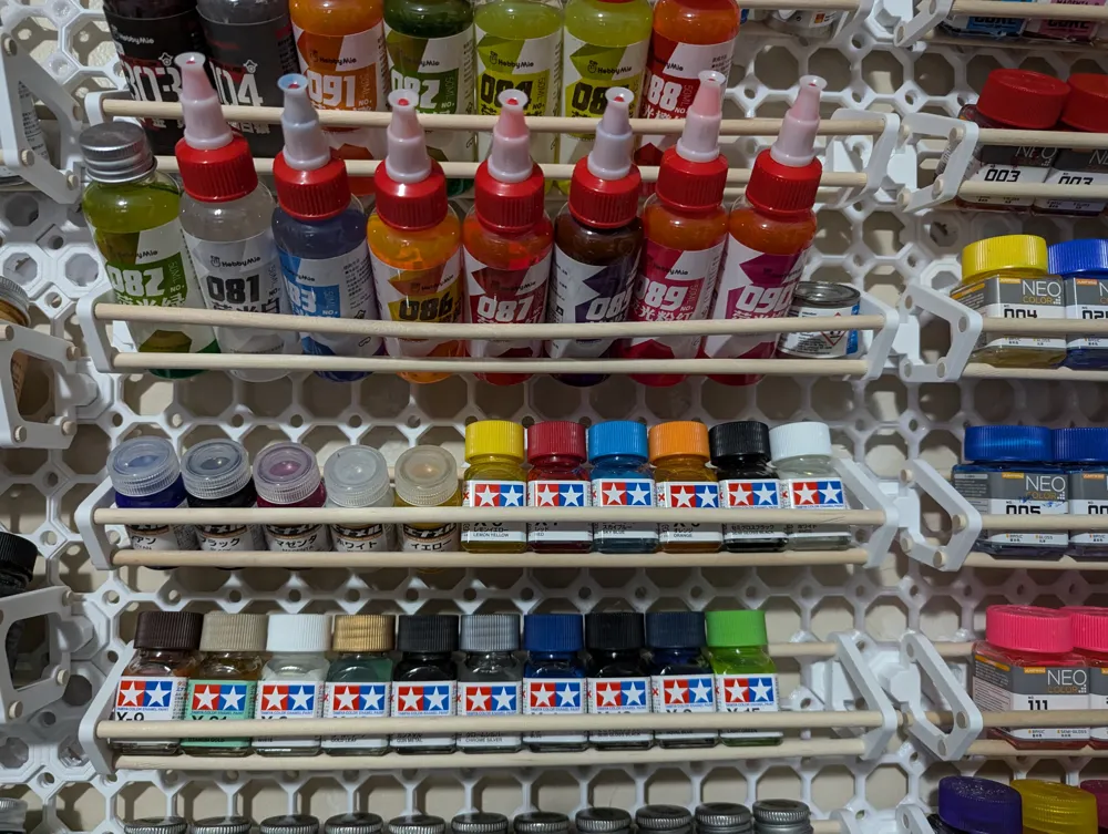 Paint rack for multiboard - Free 3D Print Model - MakerWorld