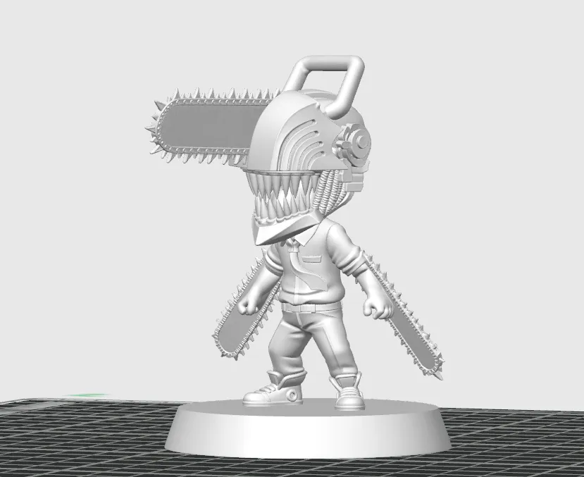 Pochita Chainsaw Man chibi - Free 3D Print Model - MakerWorld