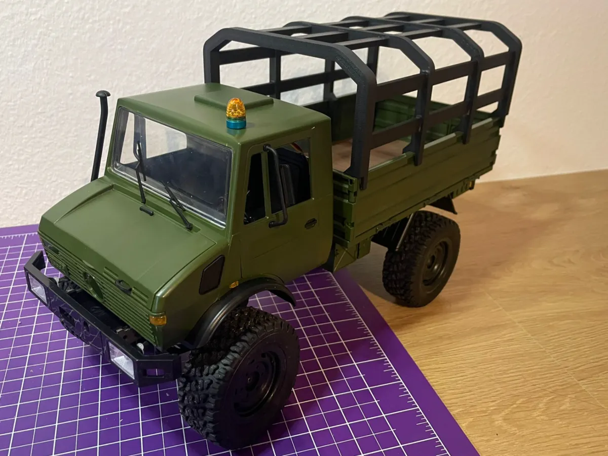 LD P06 RC Unimog Estructura de plataforma de carga - Modelo de ...