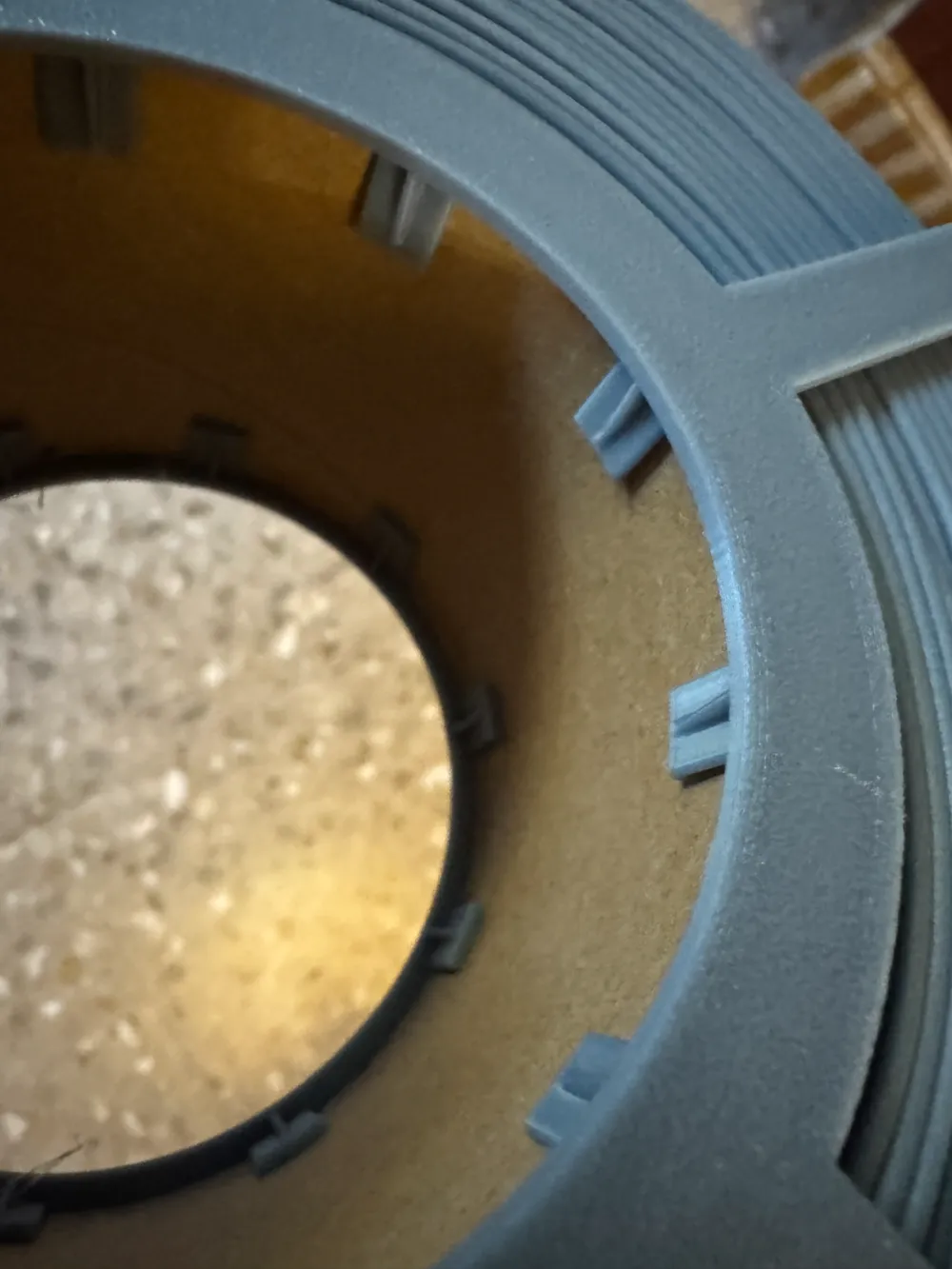 Bambu lab reusable spool filament holder - Free 3D Print Model - MakerWorld