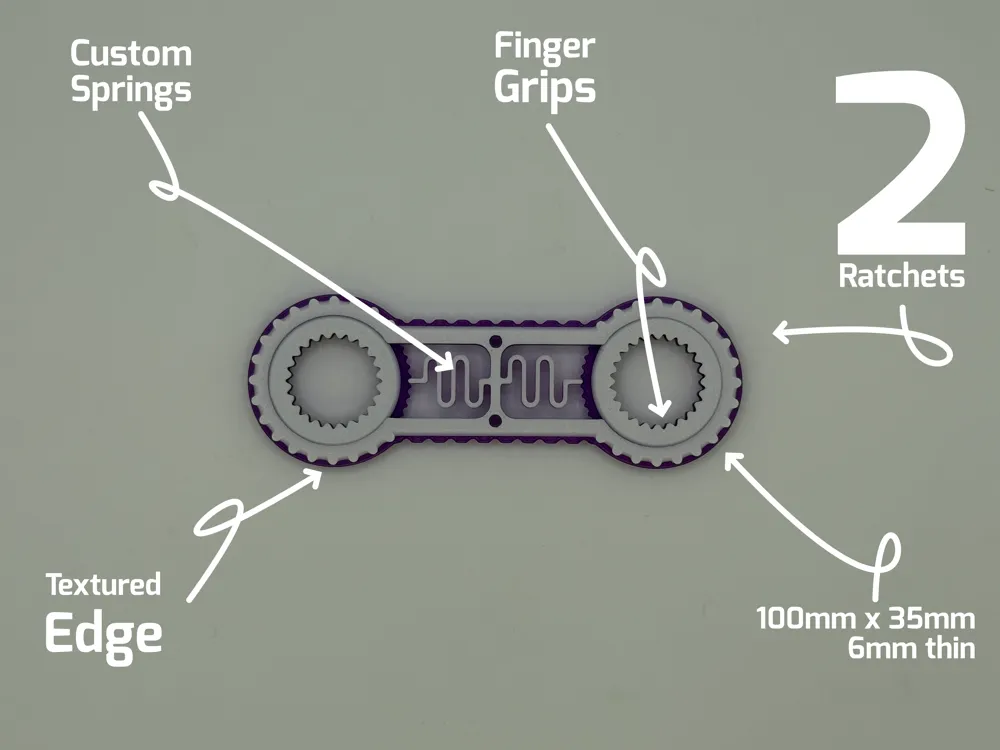 Dual Body - Ratchet Fidget by MalcTheOracle MakerWorld: Download Free ...