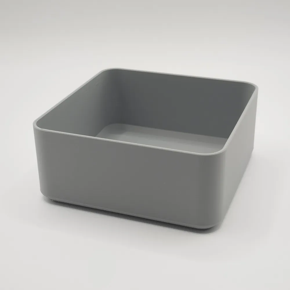 Minimalist Square Designer Bowl, Catch all Caddy by Deltaprints ...