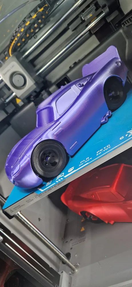 Flash Lightning McQueen - rotating wheels version - Free 3D Print Model ...