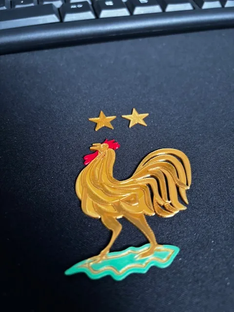 COQ FFF / Coq fédération française de football par Valmaker 3D ...