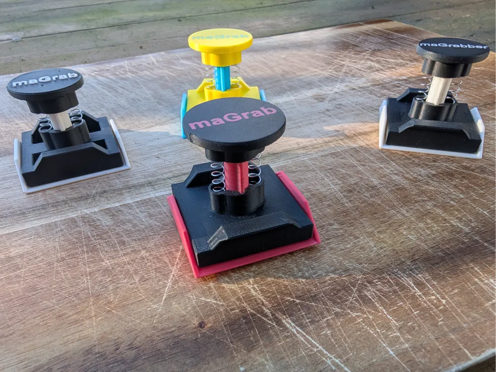 maGrab V0.4 - Push-Release Magnetic Pickup Tool by luckyloke MakerWorld ...