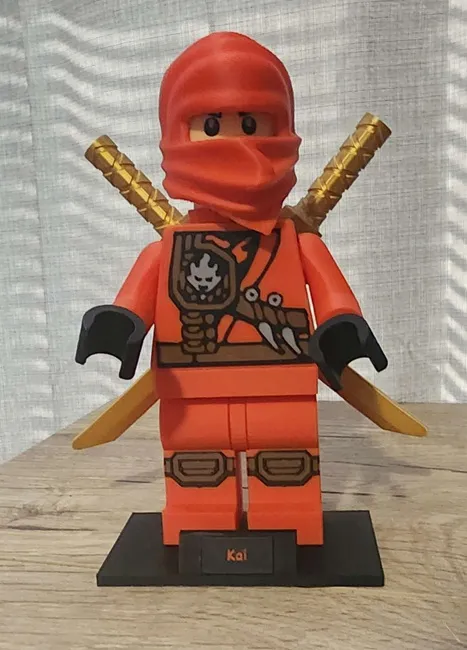 Big Block Ninjago Kai - Free 3D Print Model - MakerWorld