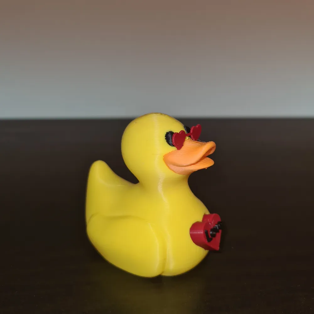 Valentine's Day Duck with replacable heart by Szaszpi MakerWorld ...
