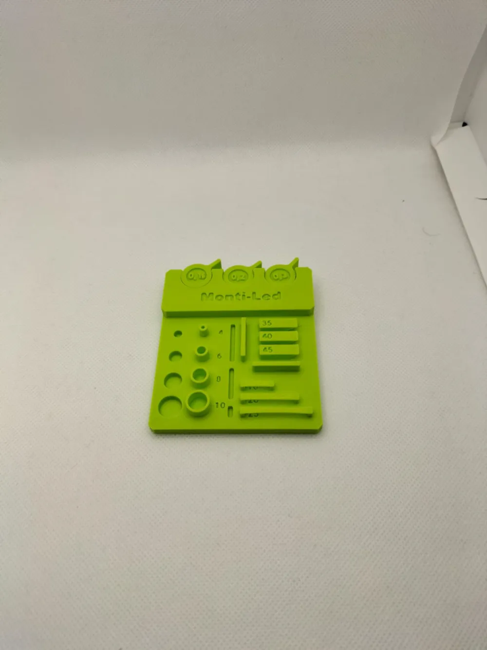 Tolerance, Bridge, Holes Tester by Monti-Led - MakerWorld