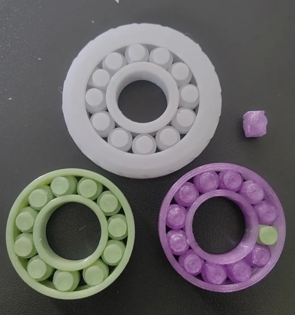 Finger fidget toy, unique bearing plus ring (ultra-smooth, detachable ...
