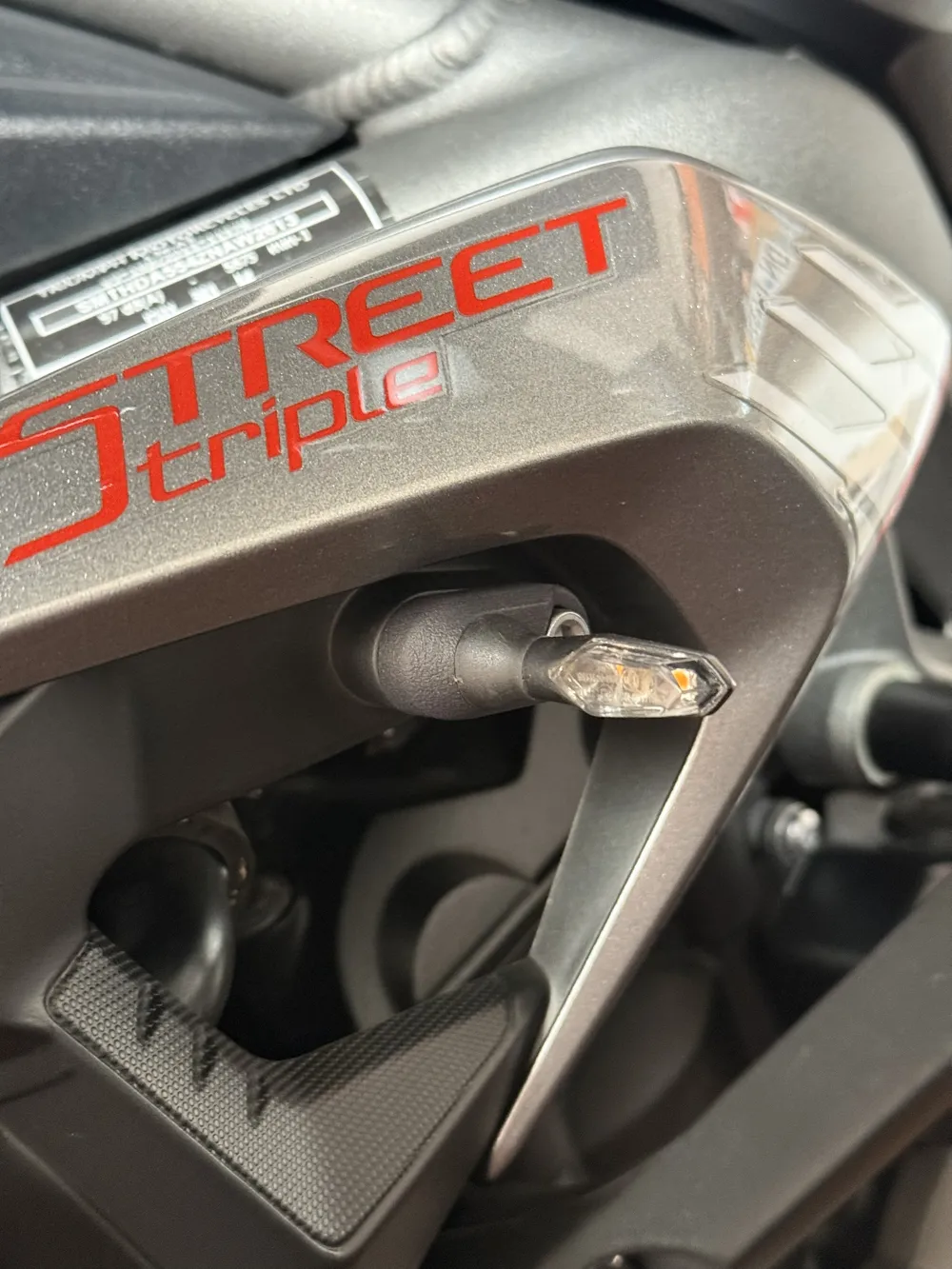 Triumph Street Triple 765 Turn Signal Adapter - Free 3D Print Model ...