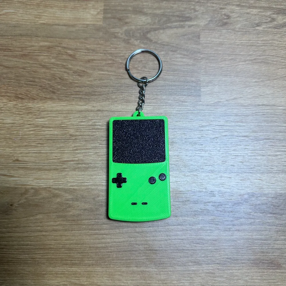 Gameboy Color Keychain by ExplosiveSoda - MakerWorld