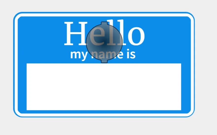 Name tag / badge by dp makes - MakerWorld