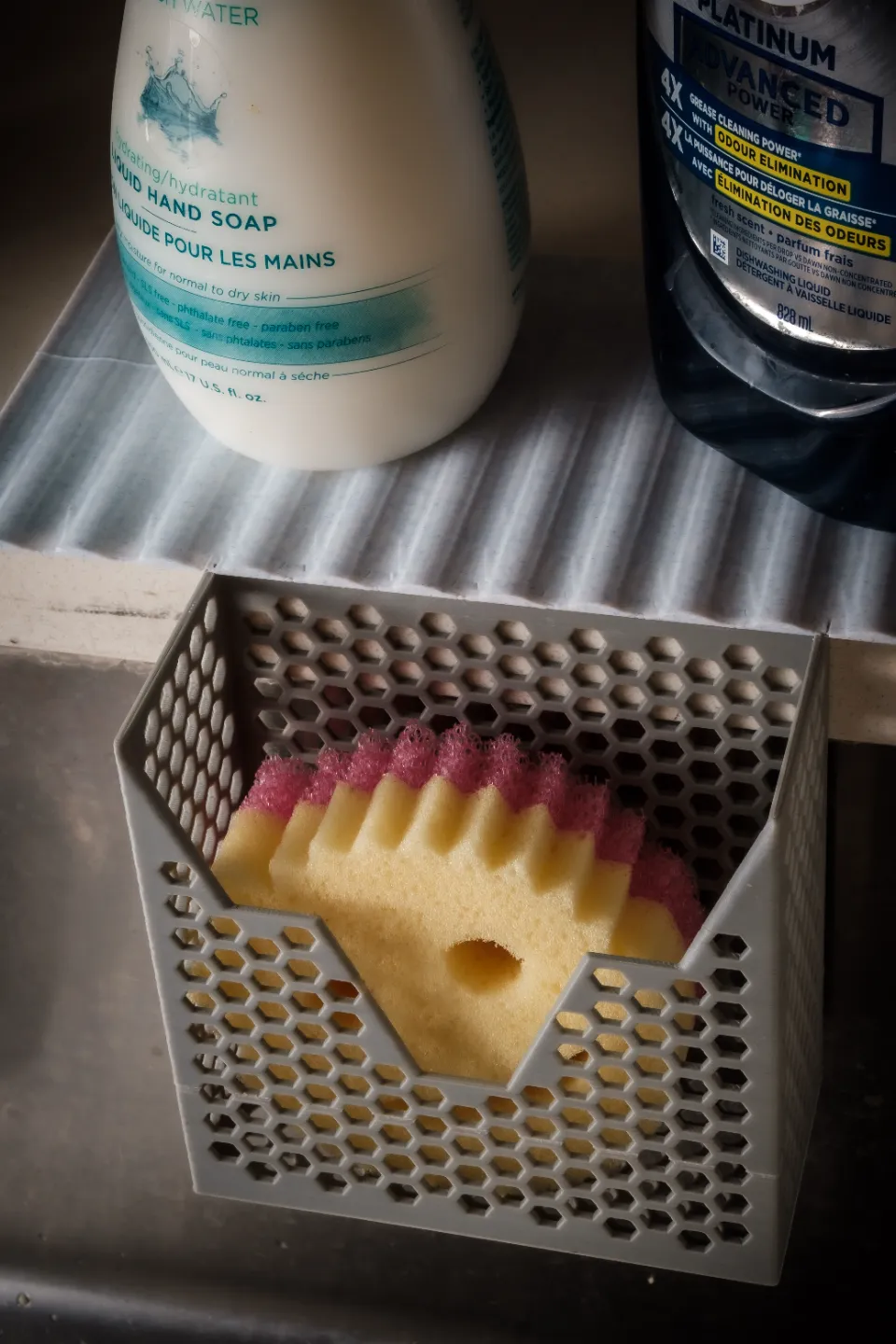 Scrub Daddy/Mommy Sponge Caddy for Sink by CreeaFabra - MakerWorld