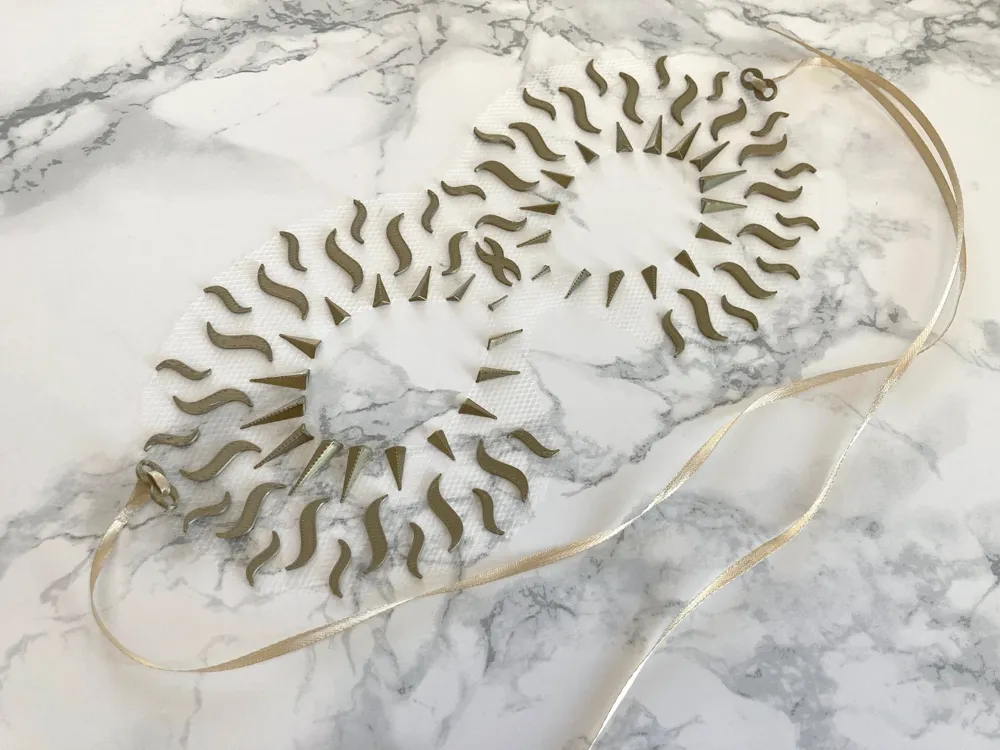 Sun Rays Masquerade Mask by PenolopyBulnick - MakerWorld