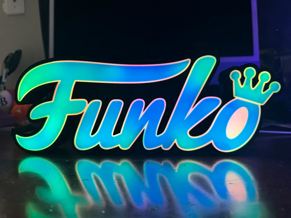 Funko POP Light Box by Bearded Dad Designz - MakerWorld