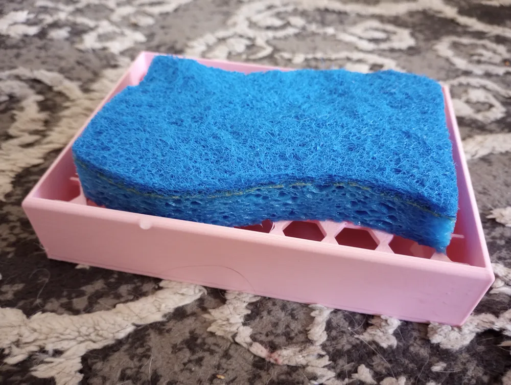 Wet Sponge Holder by ANormalCoconut - MakerWorld