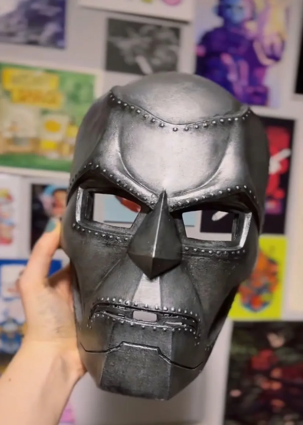 Doom Mask by G.luca3dMaker MakerWorld: Download Free 3D Models