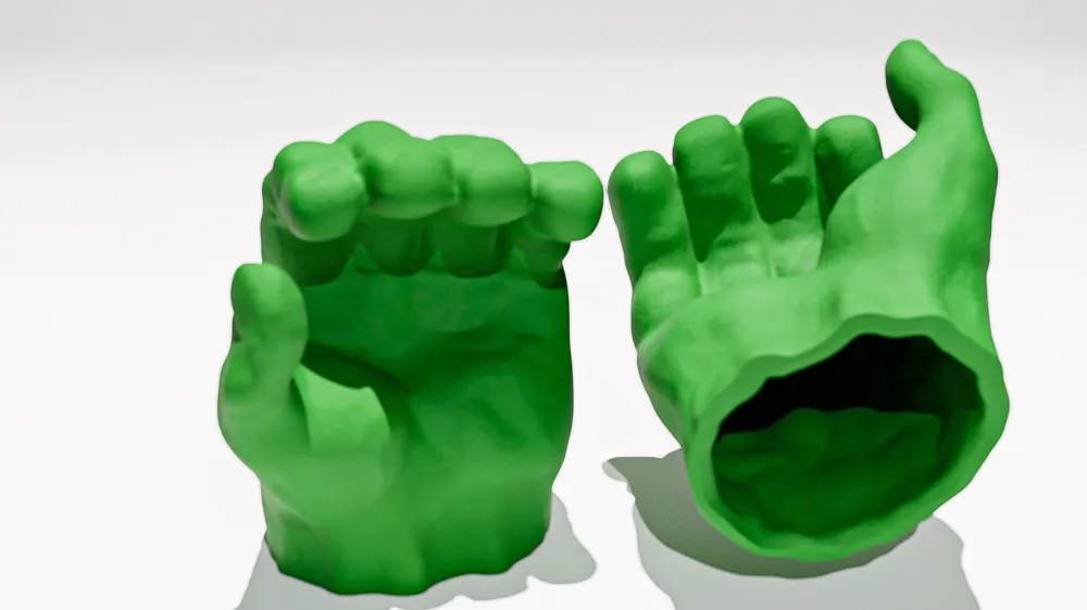 Hulk Fists - Wearable Toy by FlmanCreates MakerWorld: Download Free 3D ...