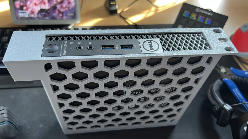 Dell optiplex 340 Micro Rack Mount by dutchdeveloper - MakerWorld