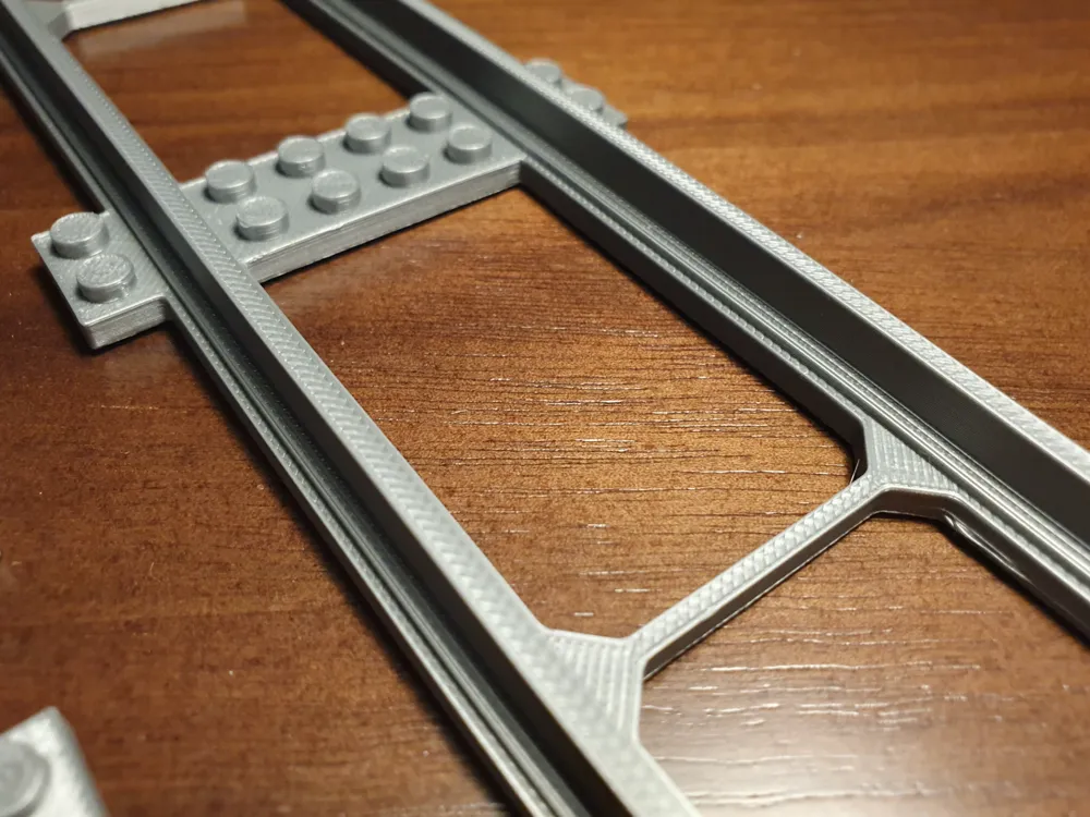 Legos train Track Extra long and extra light - Free 3D Print Model ...