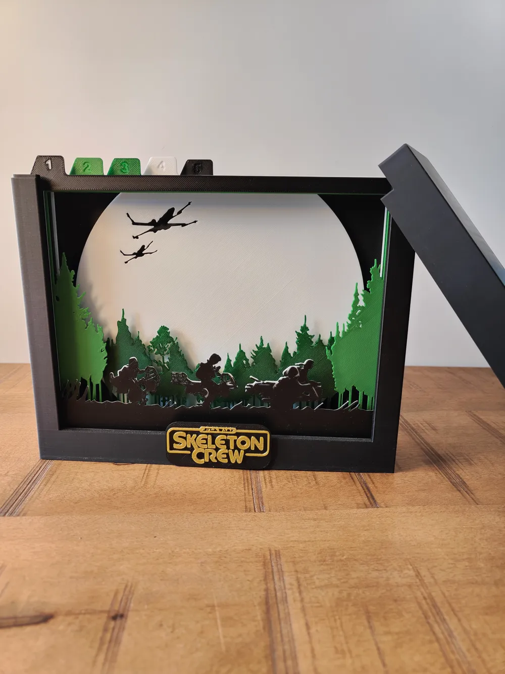 Star Wars - Skeleton Crew Shadow Box by The Crafty Maker - MakerWorld