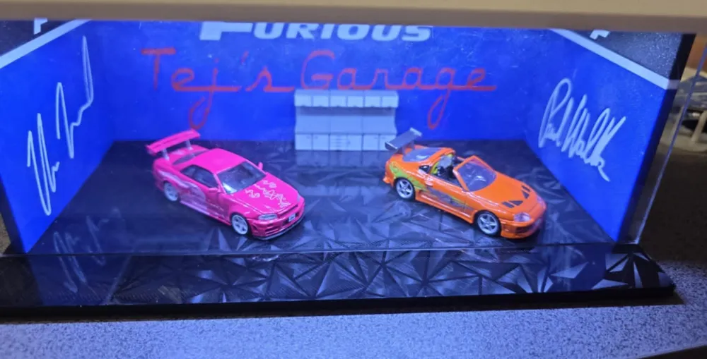 Fast & Furious – Tej’s Garage (Diorama 1:64) - Free 3D Print Model ...
