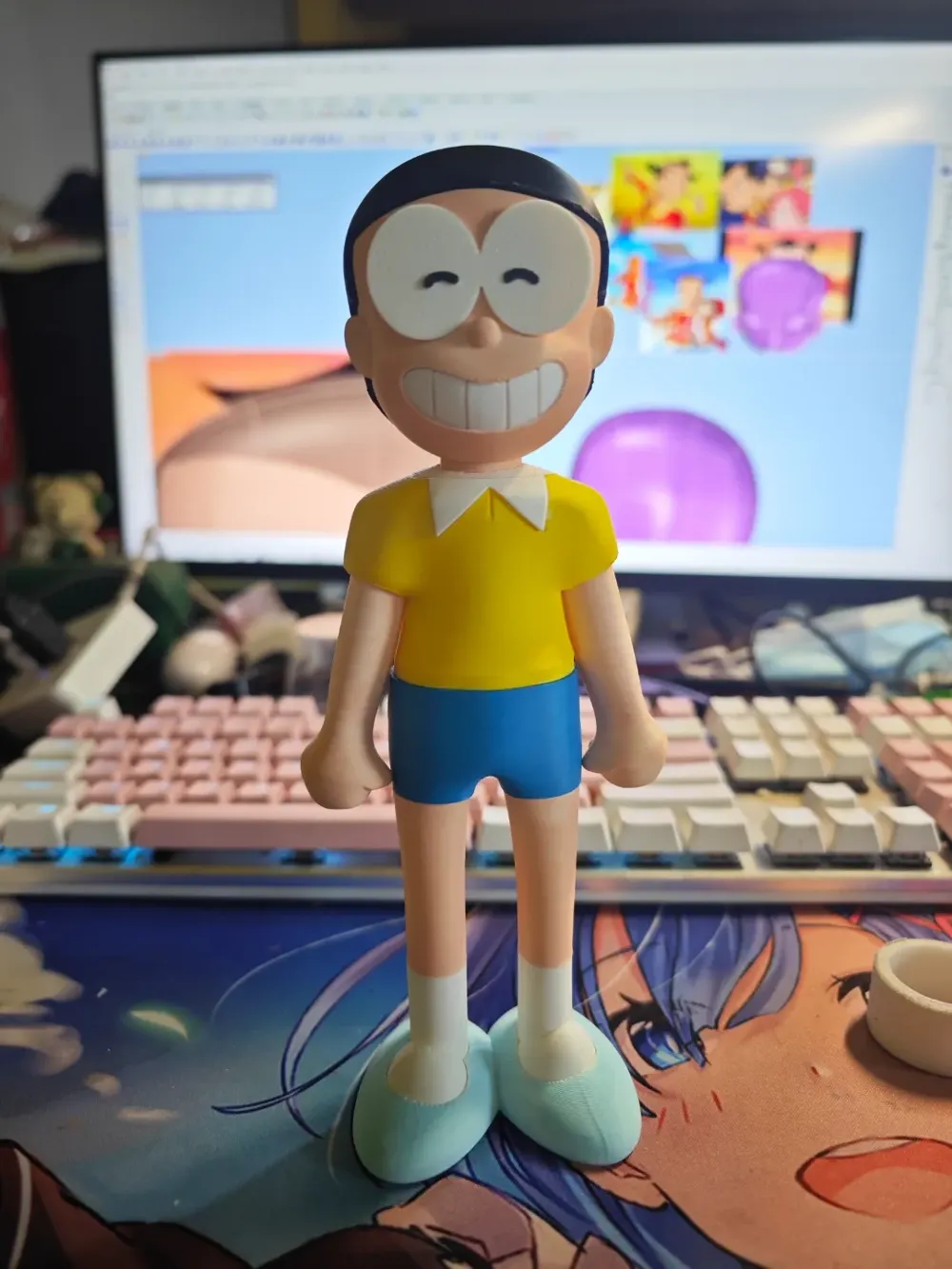 Nobita Nobi (Color Version) by eater MakerWorld: Download Free 3D Models