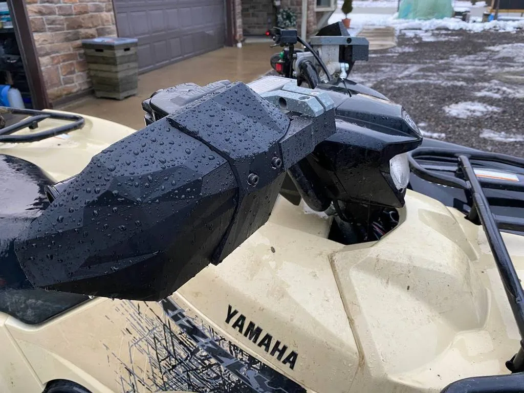 Grizz Gaurd (yamaha grizzly hand gaurd) - Free 3D Print Model - MakerWorld