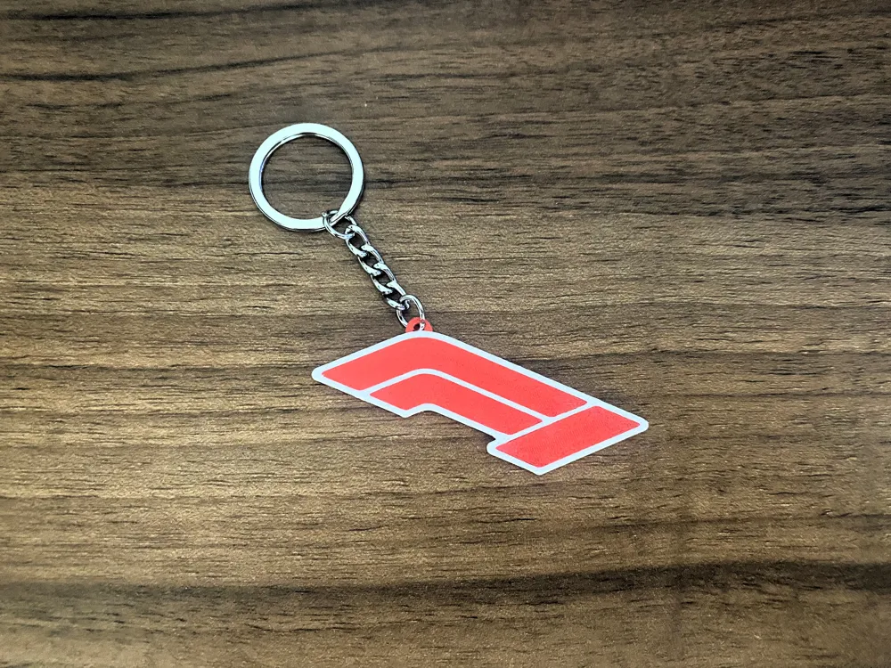 F1 Keychain - Free 3D Print Model - MakerWorld