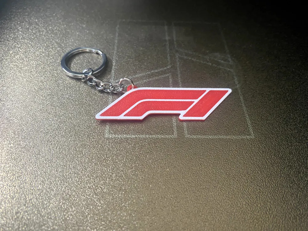 F1 Keychain - Free 3D Print Model - MakerWorld