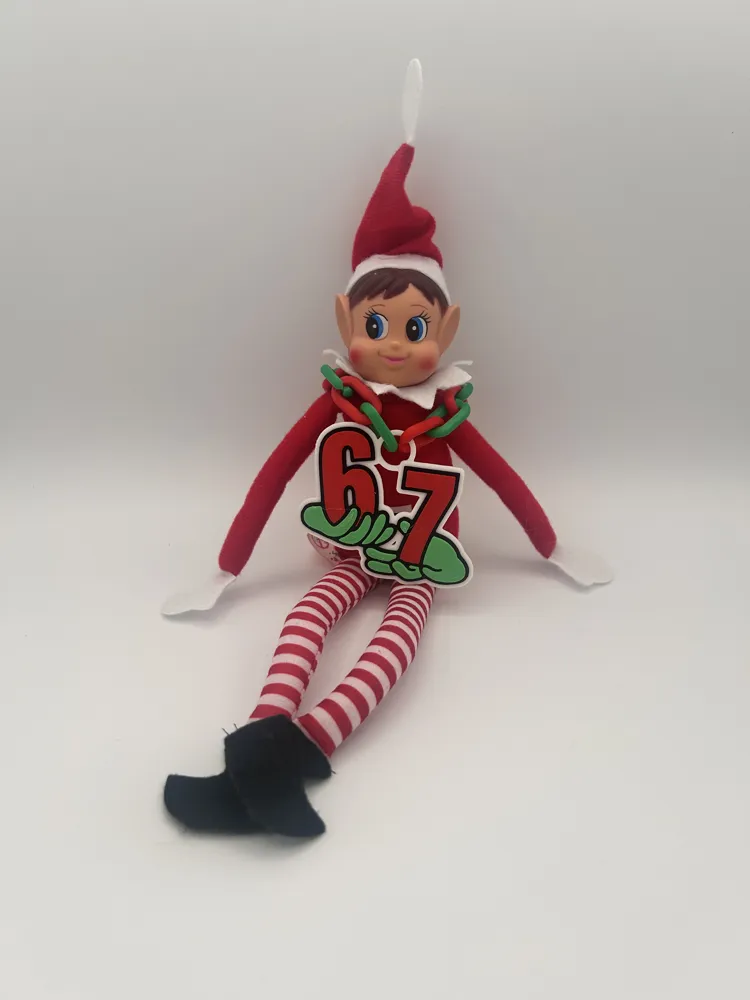 6-7 Elf on the Shelf Hype Chain - Free 3D Print Model - MakerWorld
