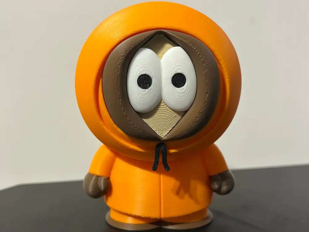 Kenny - South park - No AMS - Free 3D Print Model - MakerWorld