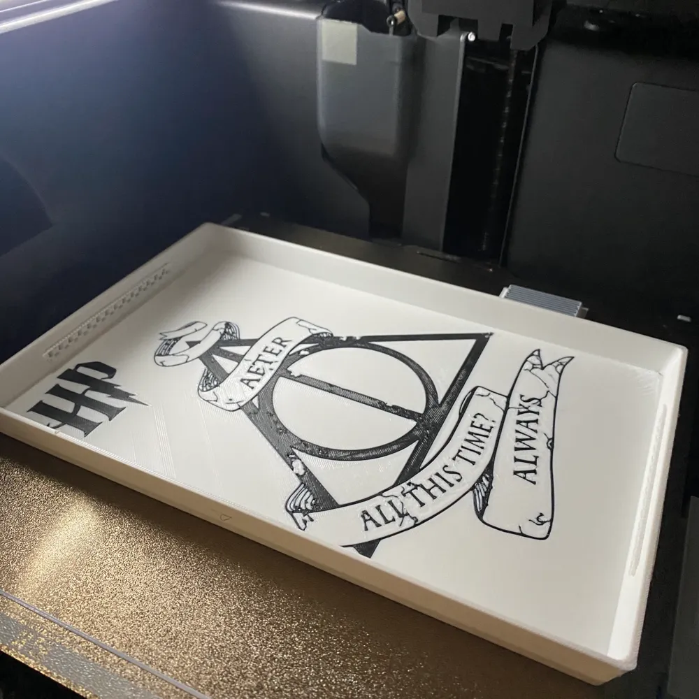 Harry Potter tray (After all this time. Always) - Free 3D Print Model ...