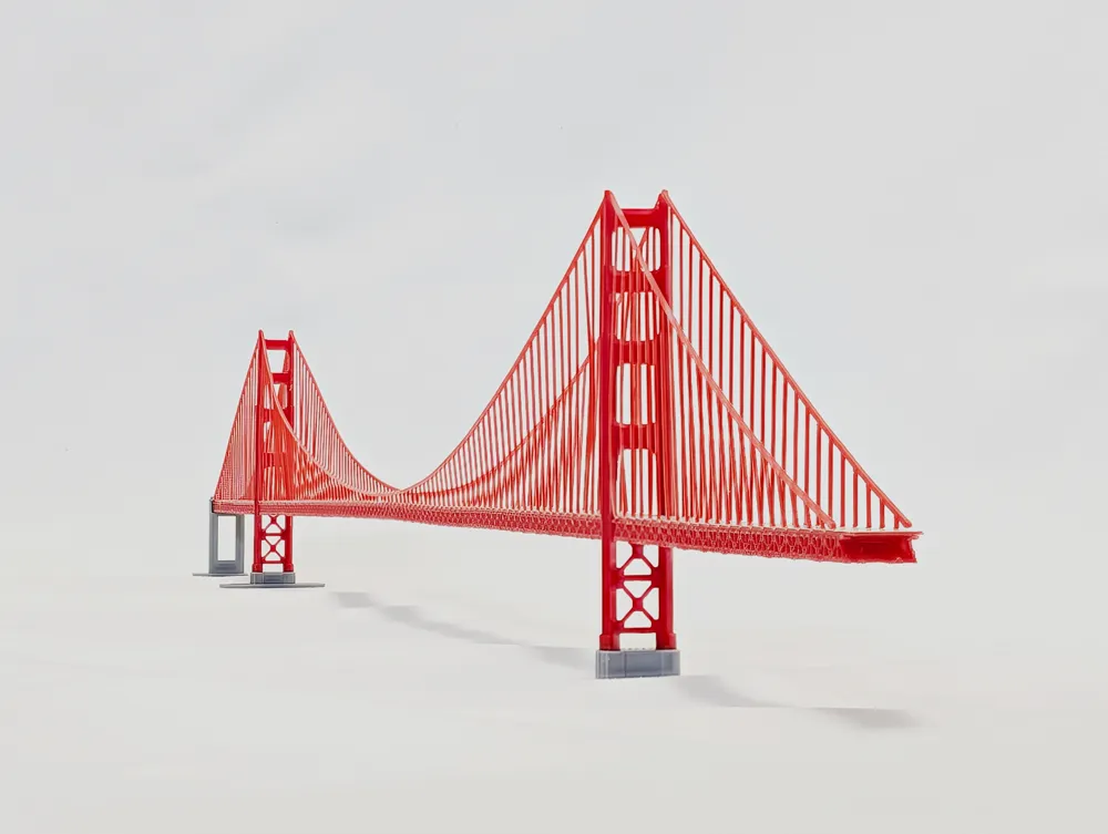 San Francisco Golden Gate Bridge - Free 3D Print Model - MakerWorld