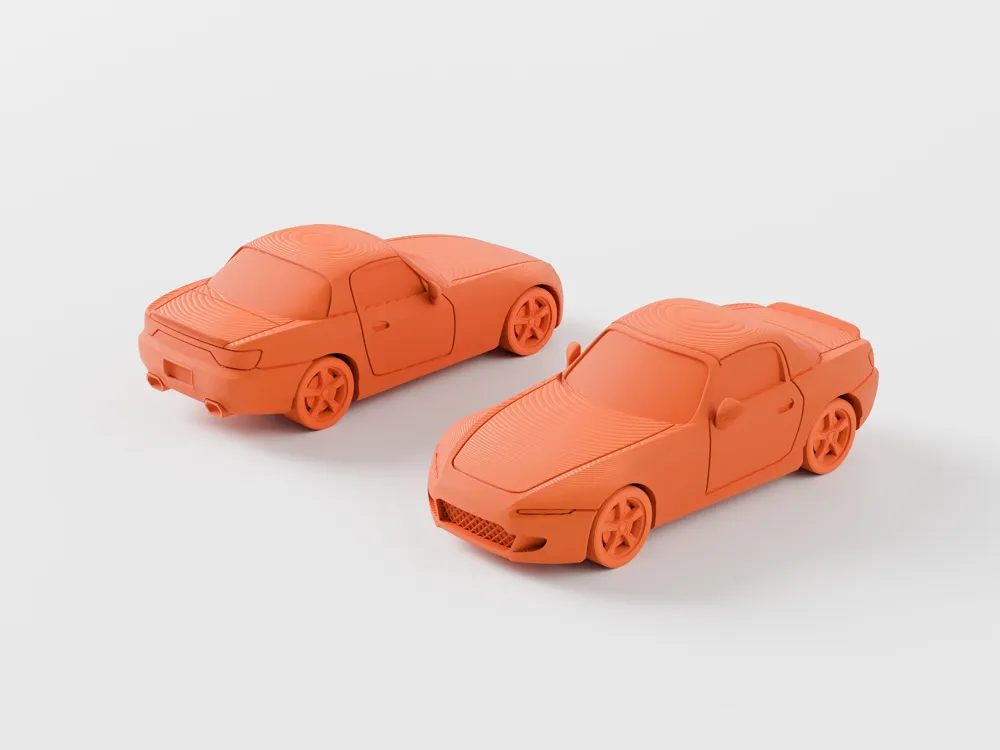 M64 R3000 1:64 Scale Car Kit Card - Free 3D Print Model - MakerWorld
