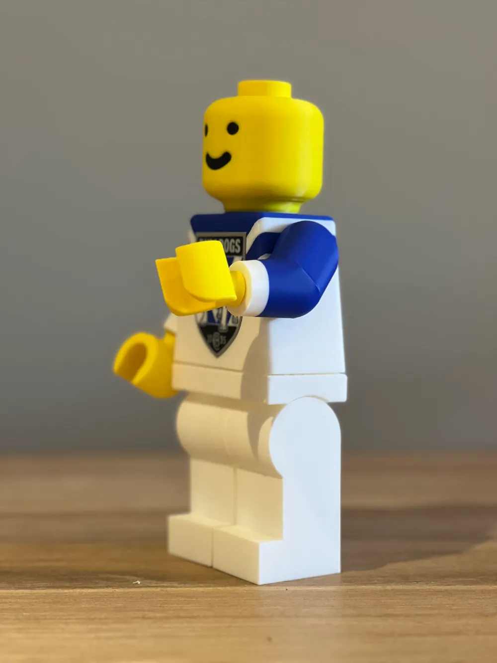 NRL Brickman - Canterbury Bulldogs - Free 3D Print Model - MakerWorld
