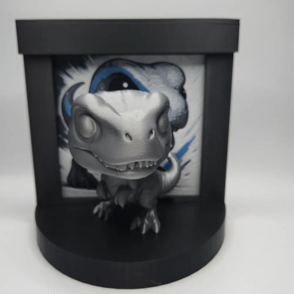 Blue the Raptor LoFi Funk! by LoFi Layers MakerWorld: Download Free 3D ...